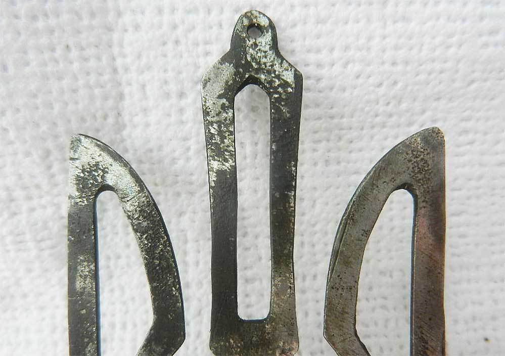 Original Rare WW2 Bronze Trysub UPA – OUN Ukrainian Insurgent Army ...