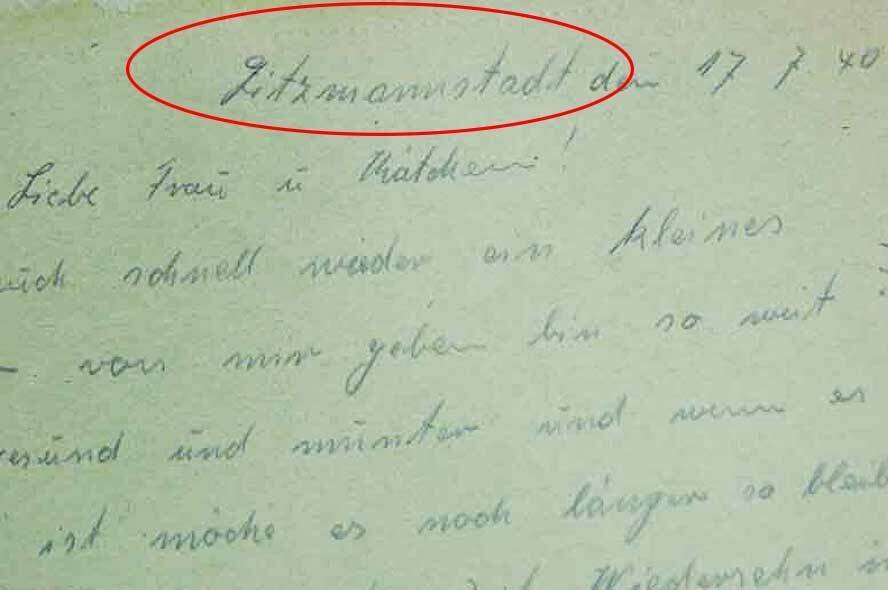 RARE JEWISH WW2 LETTER from LITZMANNSTADT GHETTO, 1940