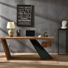 Loft vintage desk solid wood computer table desk