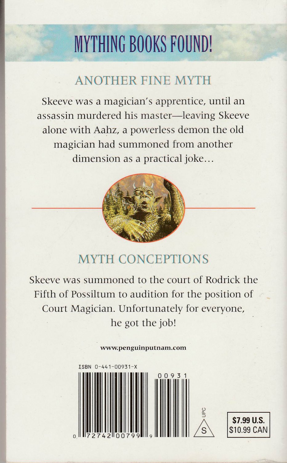 Another Fine Myth - Myth Conceptions by Robert Asprin – Paperback