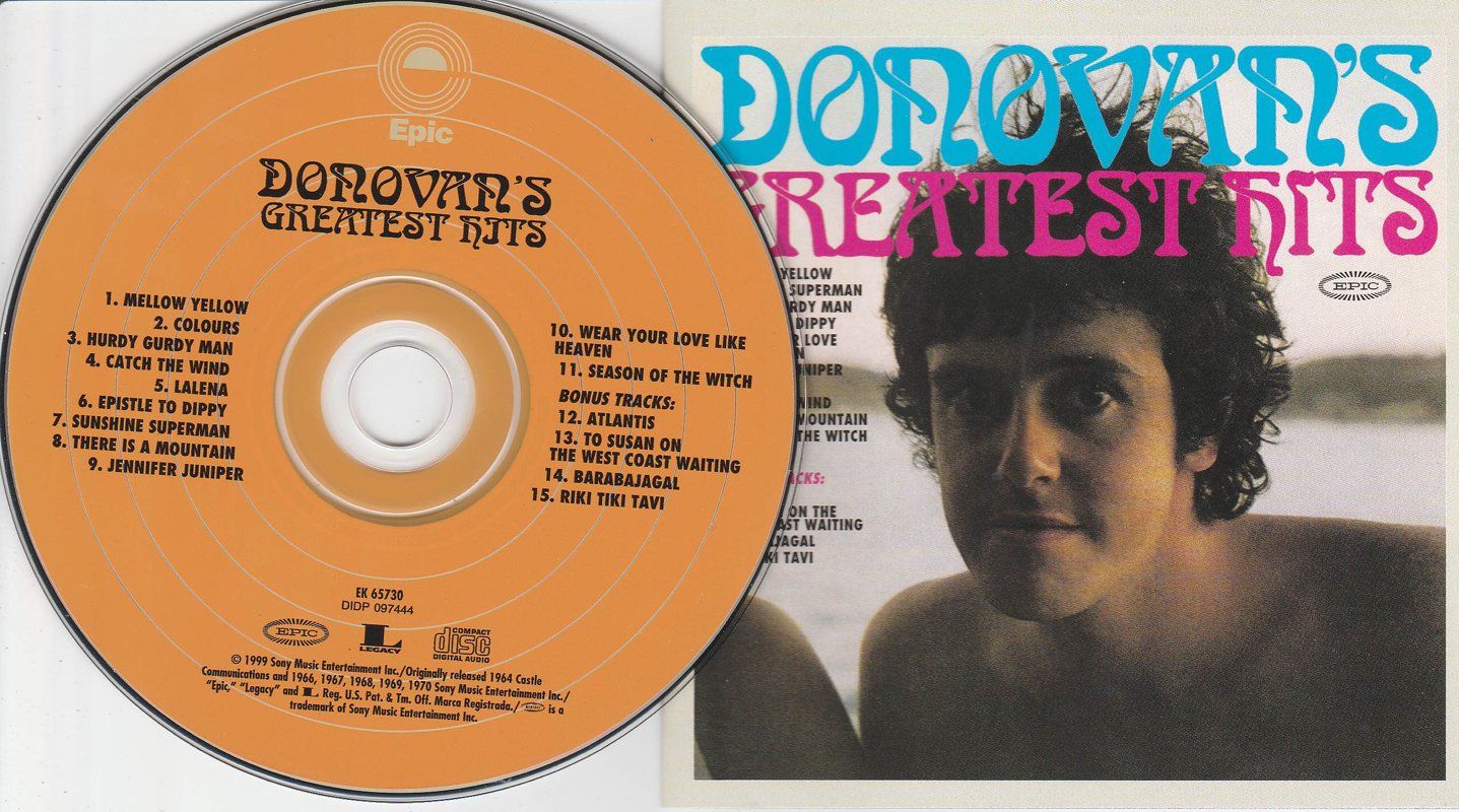 Donovan's Greatest Hits CD