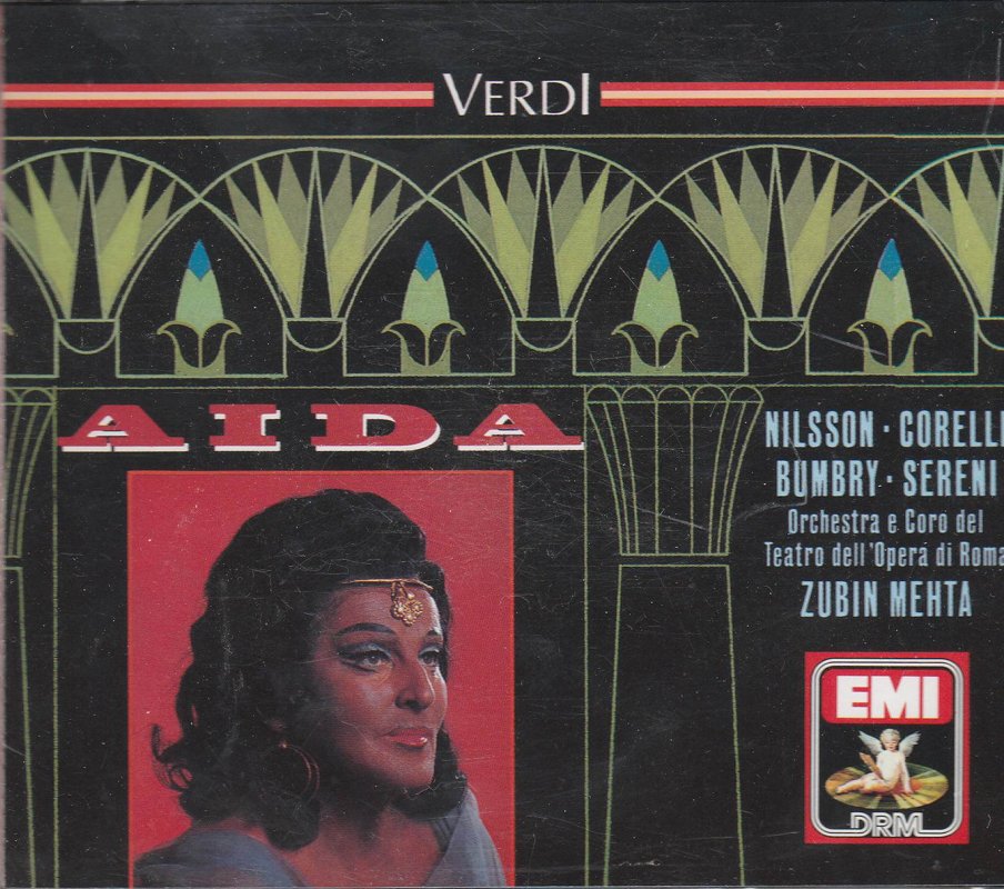 Aida - Verdi - Birgit Nilsson - Zubin Mehta - CD