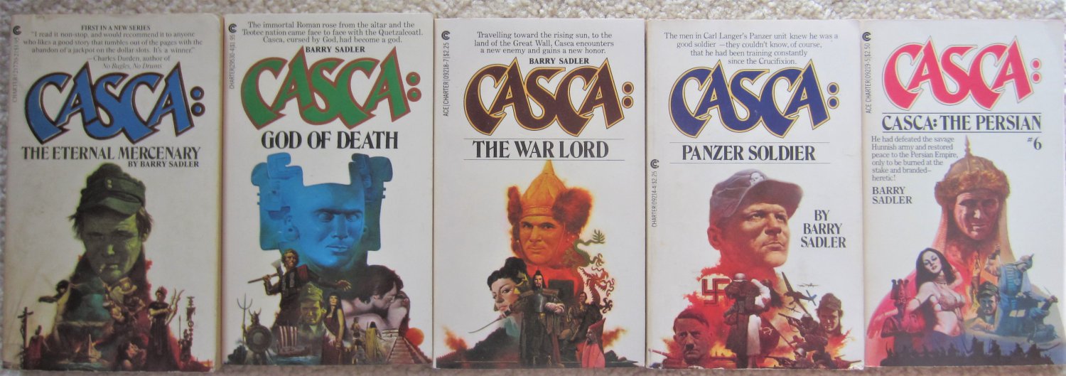 Casca Books - Barry Sadler - Lot of 20
