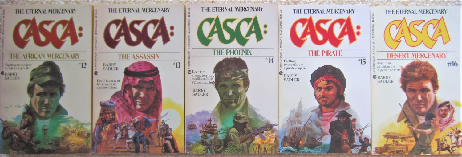 Casca Books - Barry Sadler - Lot of 20