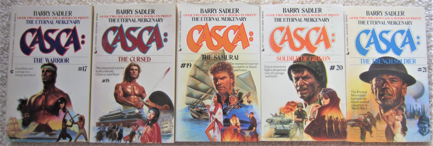 Casca Books - Barry Sadler - Lot of 20