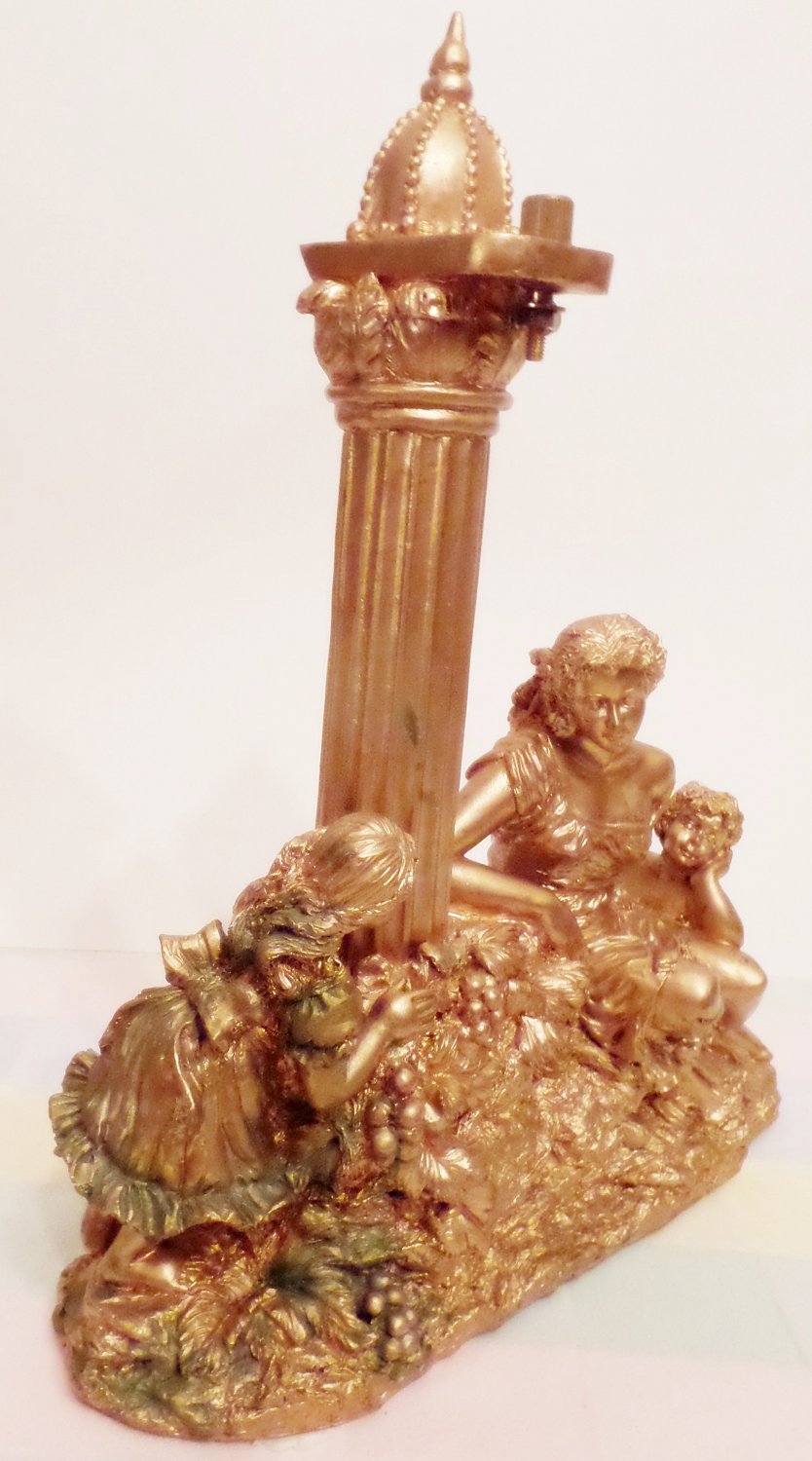 Gold Sculpture Table Top Decorative Figural Display
