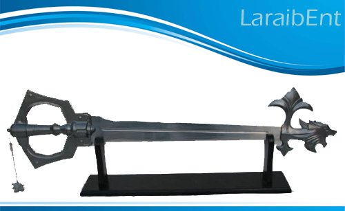 Kingdom Heart Lion Head Keyblade With Display Stand
