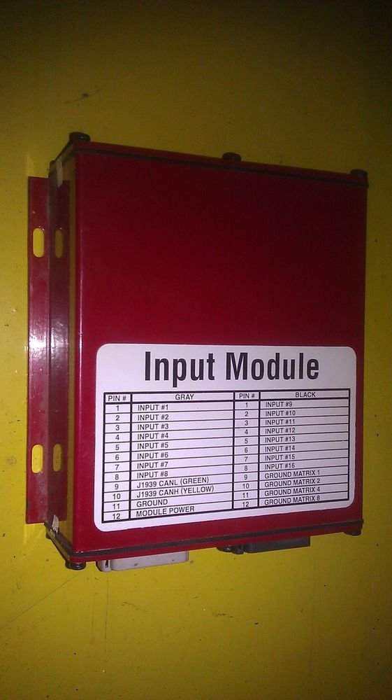 GENUINE PIERCE TRUCK / FIRE TRUCK INPUT MODULE GB-042-101 / 63-1871-0003
