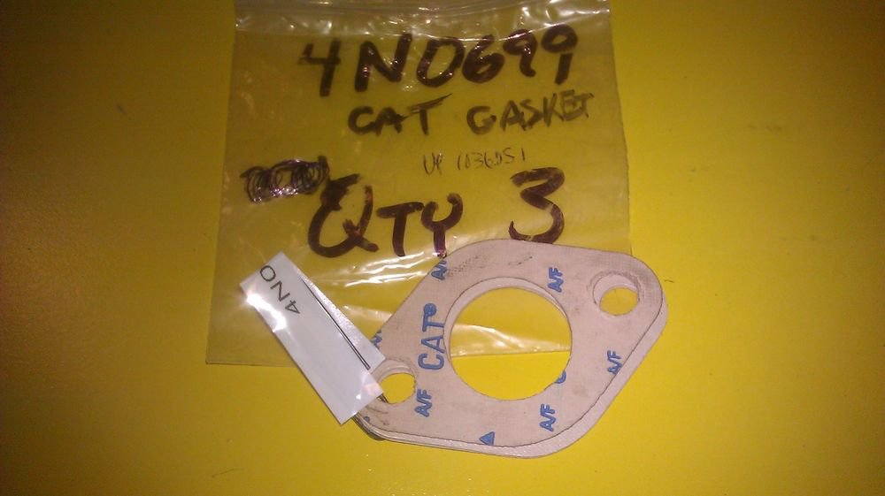 GENUINE CATERPILLAR GASKET 4N0699 / 4N-0699 -3 PACK!