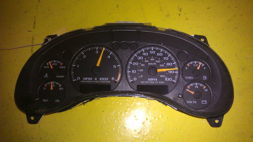 2000 CHEVROLET BLAZER / S10 / S15 SPEEDOMETER 16267425