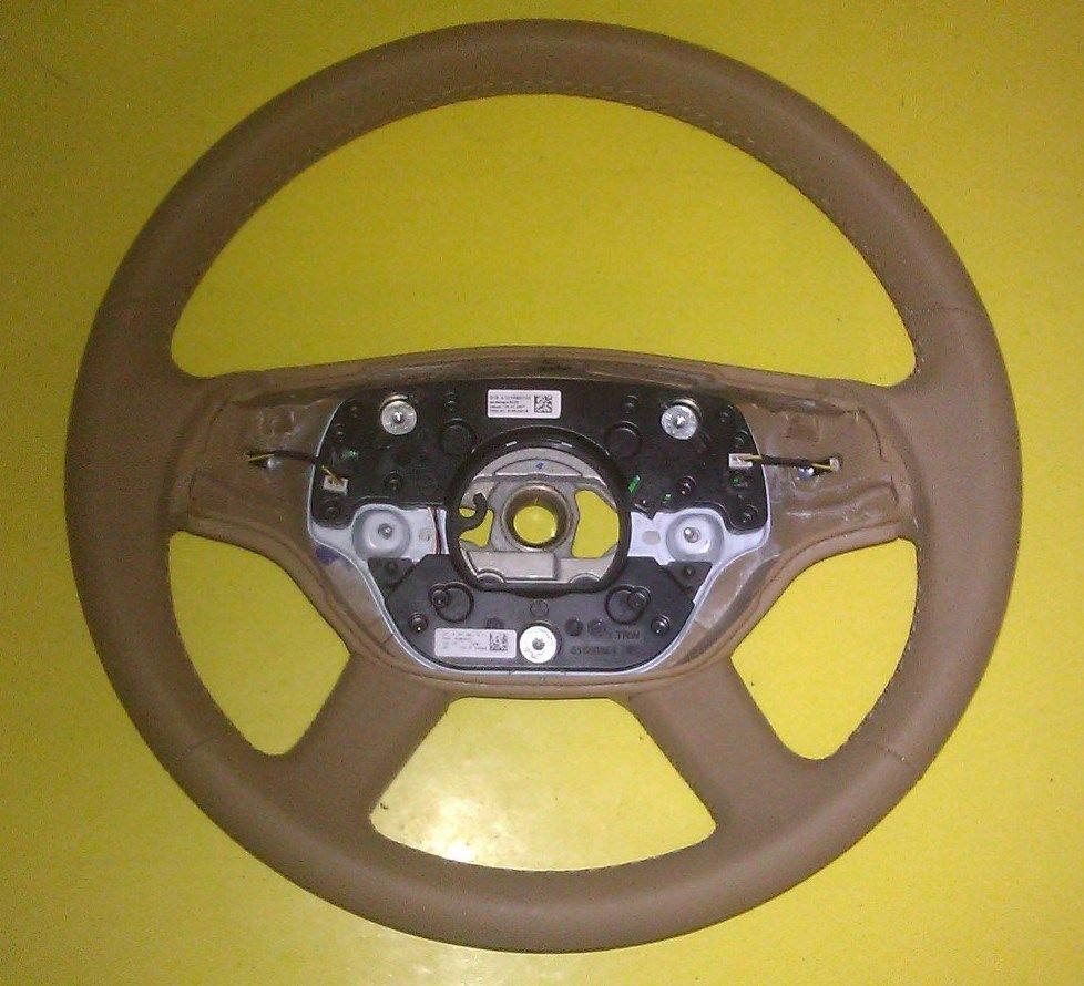 GENUINE MERCEDES BENZ STEERING WHEEL 2214600103 / A2214600103 LANDSCAPE ...
