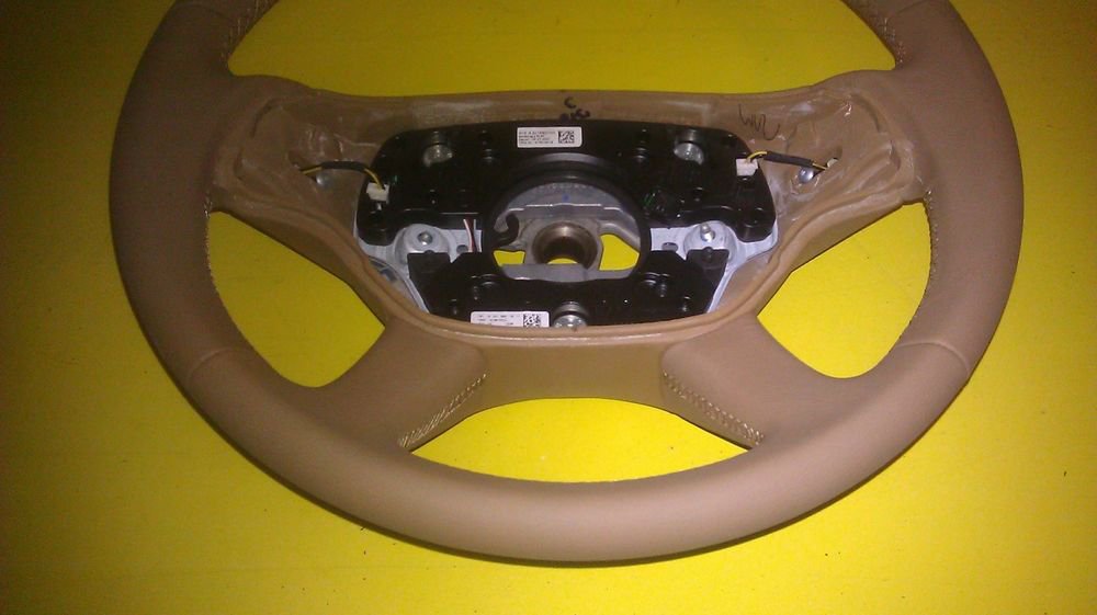 GENUINE MERCEDES BENZ STEERING WHEEL 2214600103 / A2214600103 LANDSCAPE ...