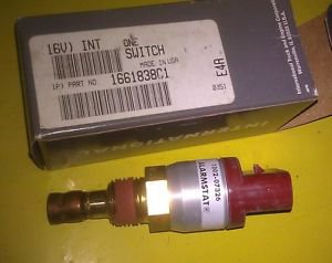 GENUINE INTERNATIONAL NAVISTAR MEDALLION ALARMSTAT SWITCH 1661838C1 ...