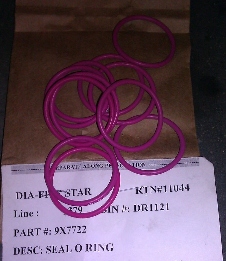 GENUINE CATERPILLAR CAT SEAL O-RING 9X7722 / 9X-7722 NEW SURPLUS