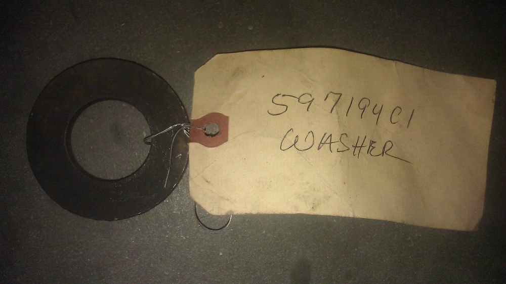 GENUINE INTERNATIONAL WASHER 597194C1 NEW SURPLUS