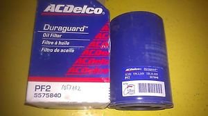 GENUINE GM / AC DELCO OIL FILTER 5575840 / PF2