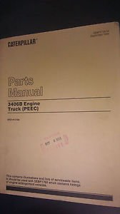 CATERPILLAR 3406B ENGINE TRUCK (PEEC) PARTS MANUAL SEBP1770-04 SEPT 1994