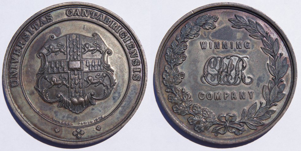 1897 Great Britain Cambridge University Volunteer Rifle Corps Medal