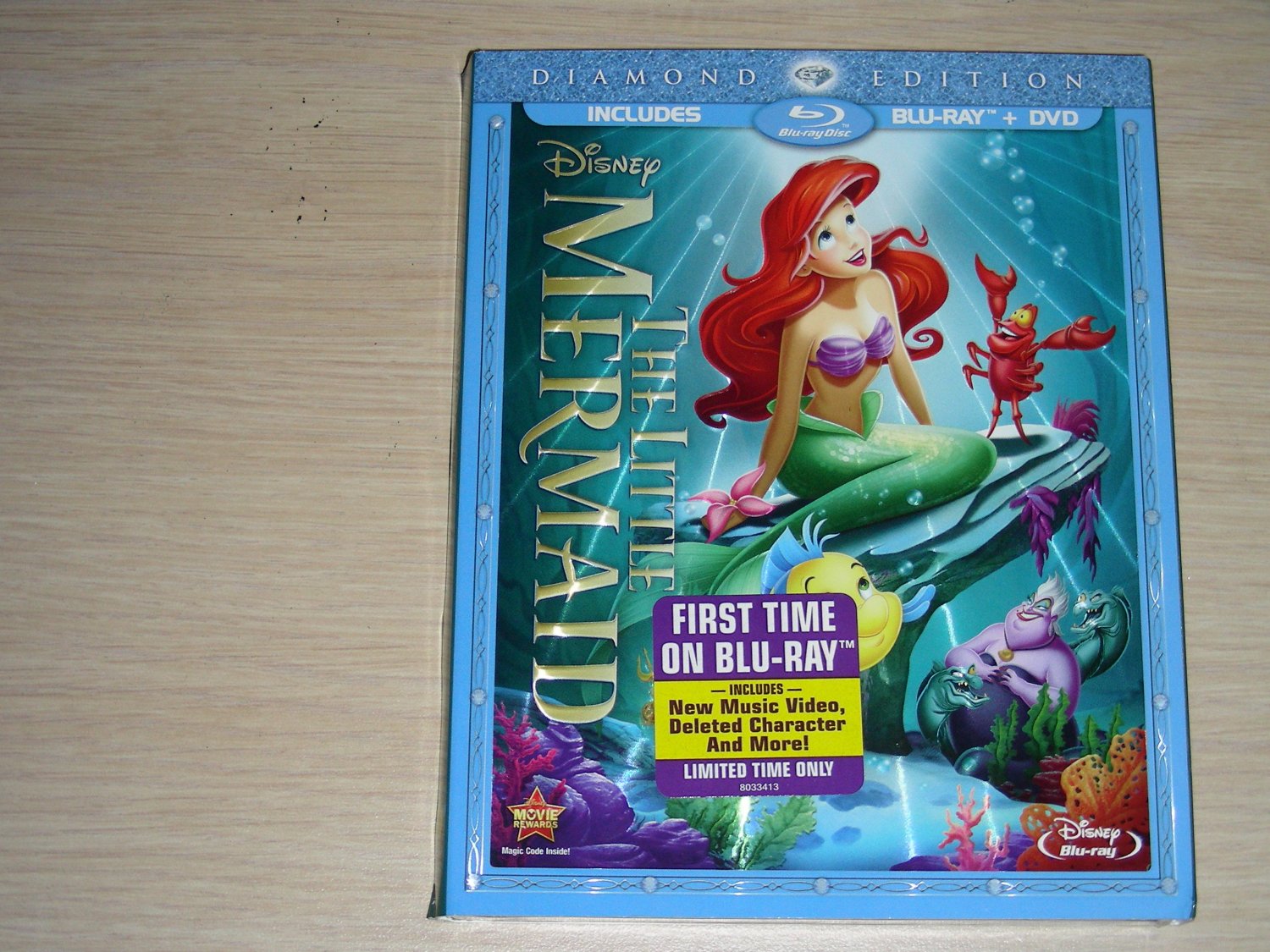 The Little Mermaid (Diamond Edition) (DVD + Blu-ray)