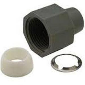 10 Each Lot Qest Zurn 5/8 OD Nut/Ring/Cone Set Compression Mobile Home ...