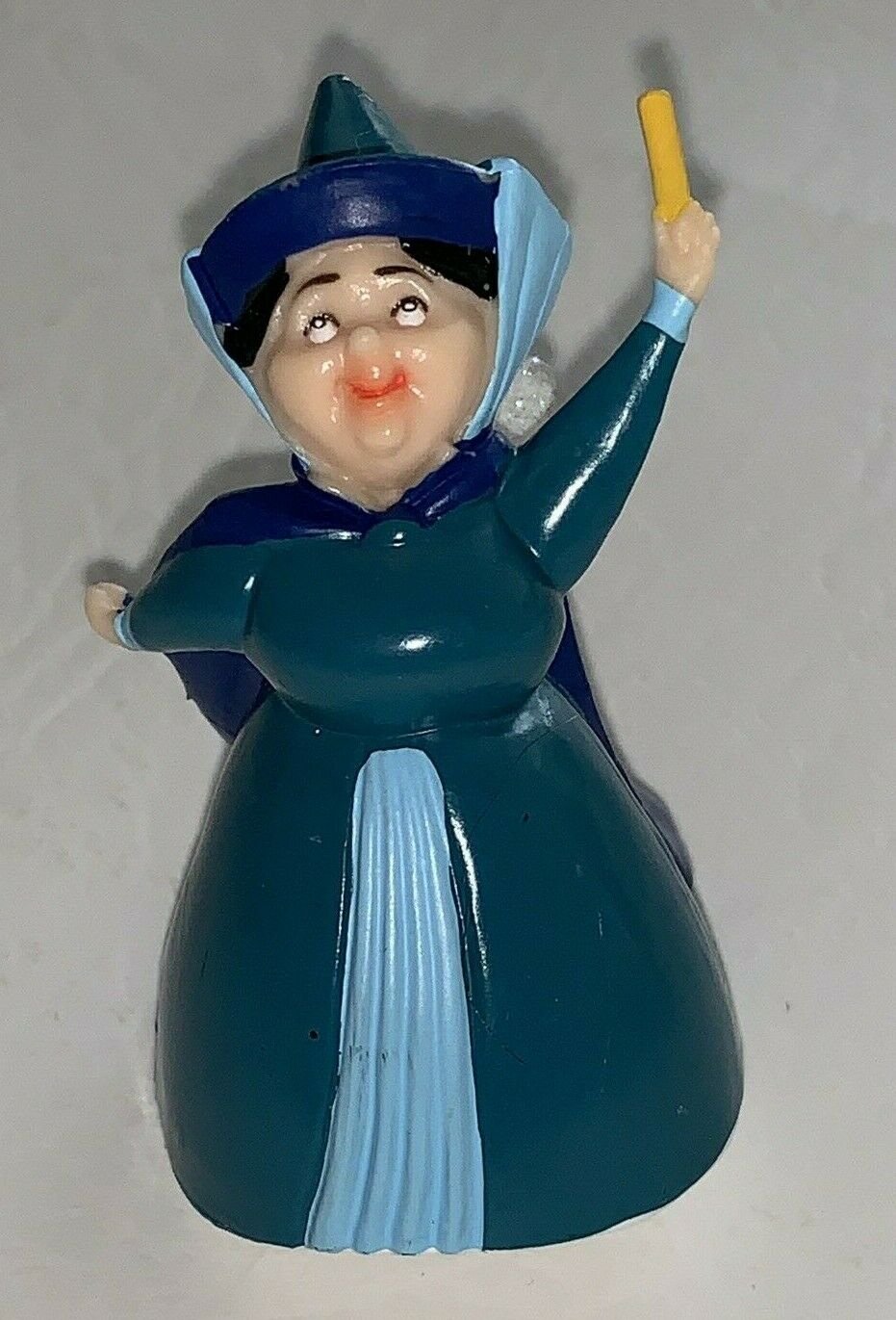 Disney Sleeping Beauty Fairy Godmother Merryweather PVC Figure 2.5" Blue