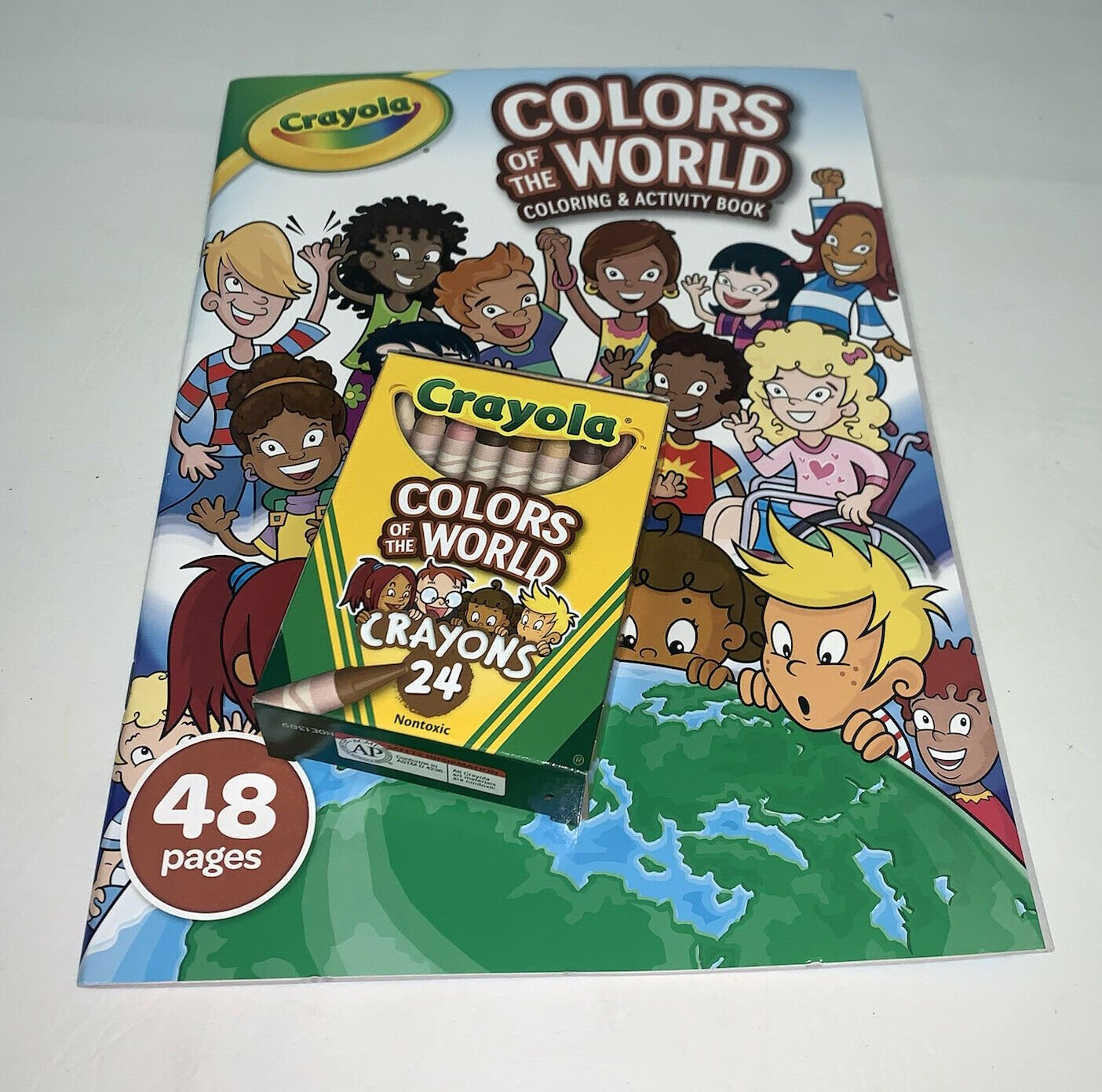 Crayola Colors Of The World Coloring Activity Book Multicultural ...