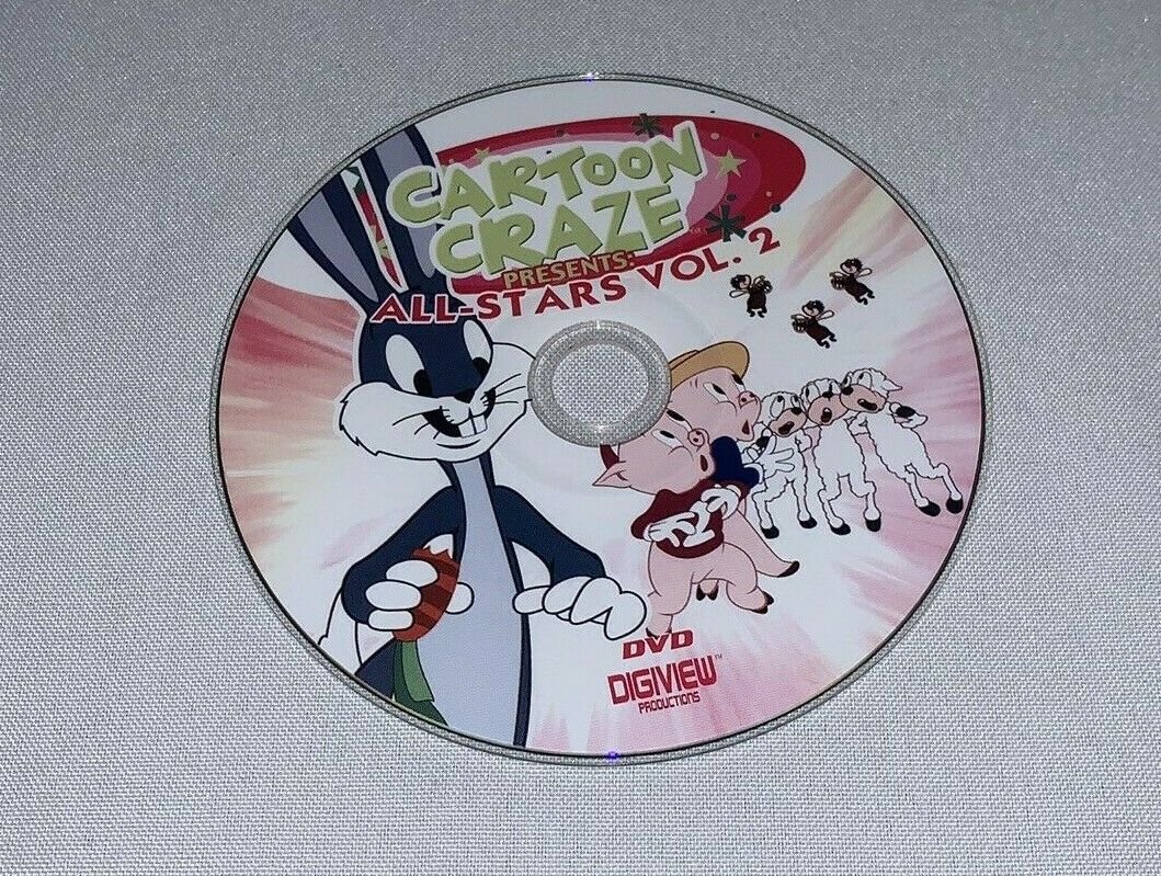 Cartoon Craze Presents - All-Stars Vol. 2 (DVD, 2006)