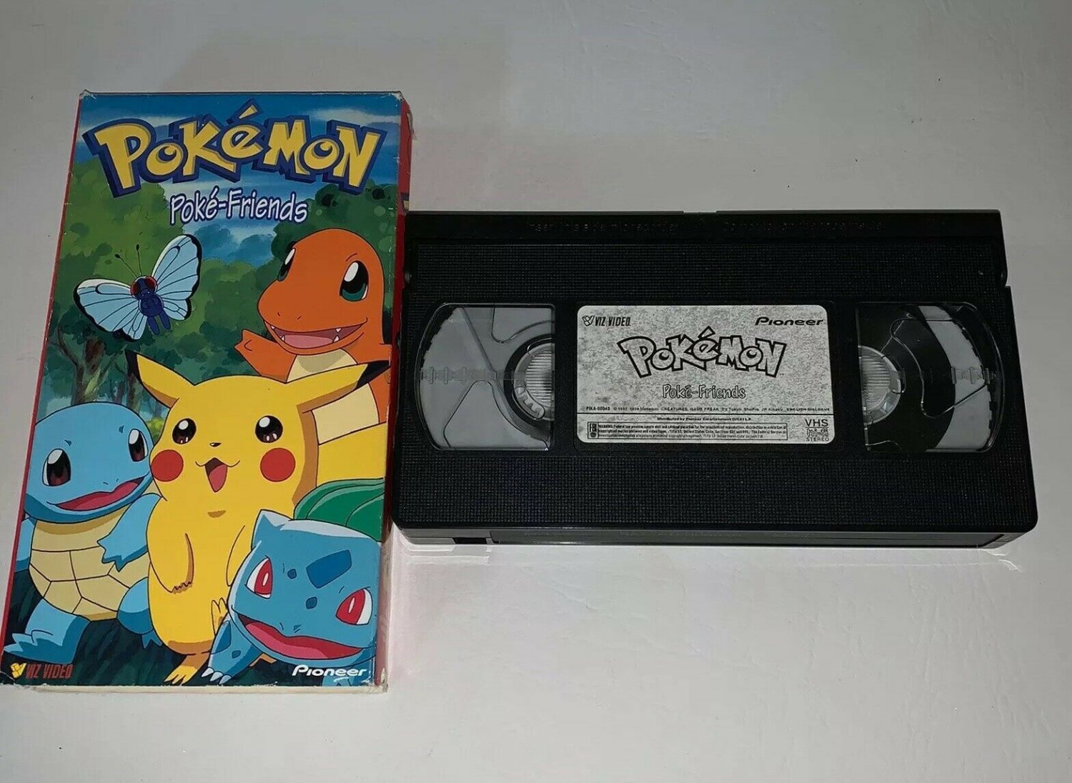 Pokemon Poke-Friends VHS 1998 Children's Video Tape