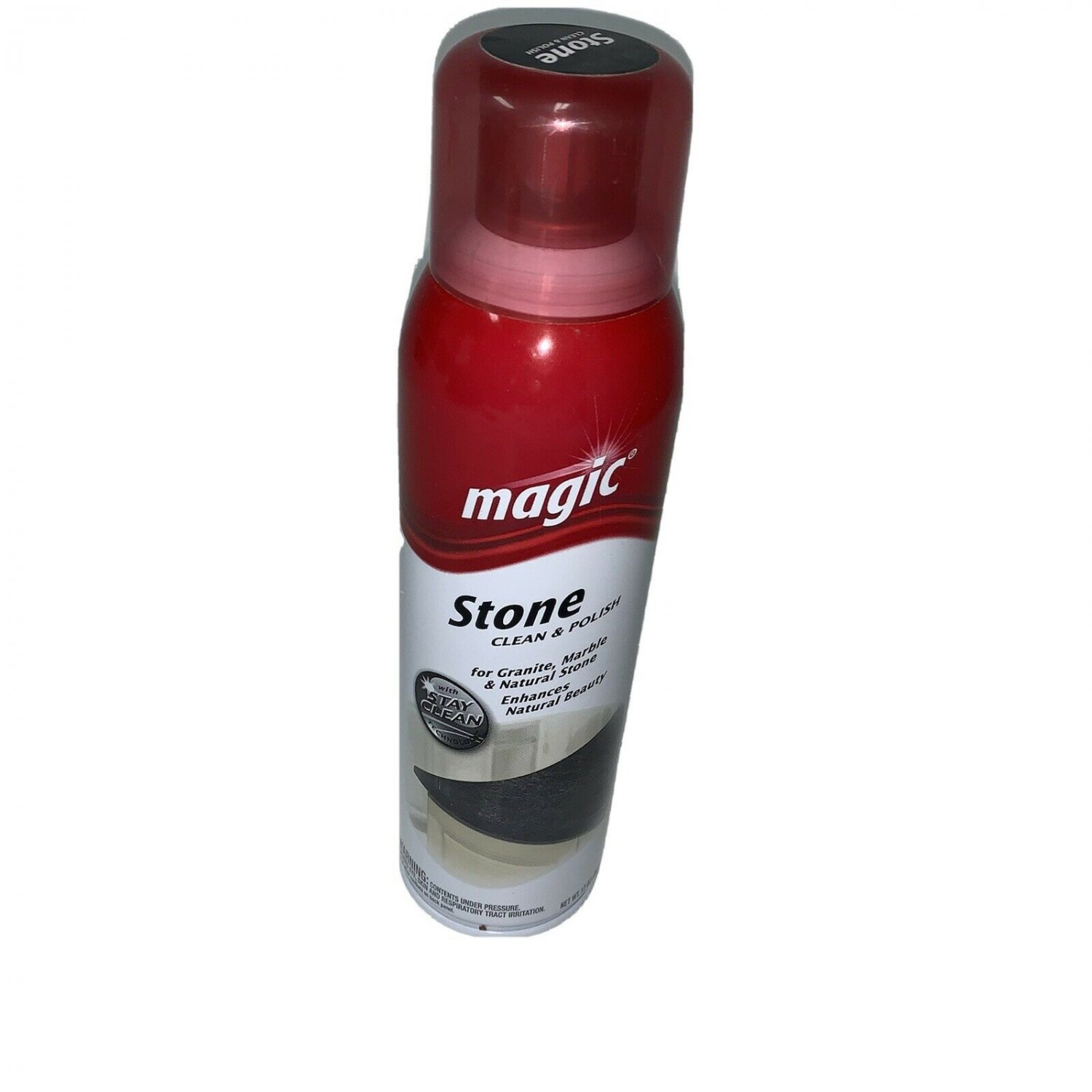 Magic Granite Marble Natural Stone Cleaner & Polish Aerosol 17 oz ...