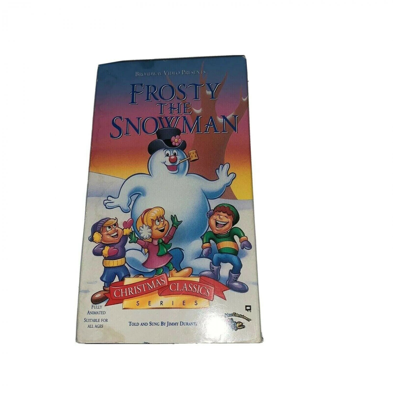 Frosty the Snowman VHS Video Tape Christmas Classics Series Children's
