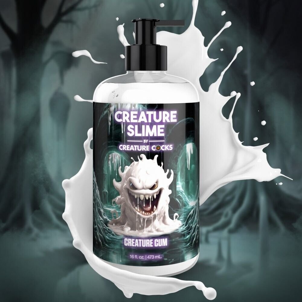 Creature Slime Creature Cum - 16oz Water-Based Lubricant for Adults