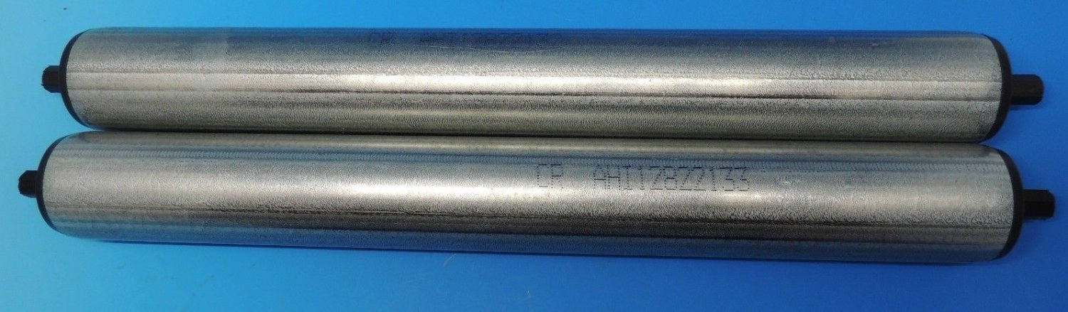 NEW Ralphs-Pugh Conveyor Metal Roller Assembly Line Spring Hex Shafts 2 ...