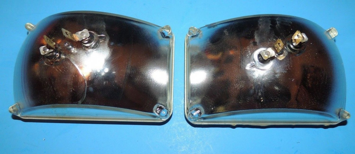 Philips H4651 4651 High Beam Rectangular Clear Halogen Headlamp ...