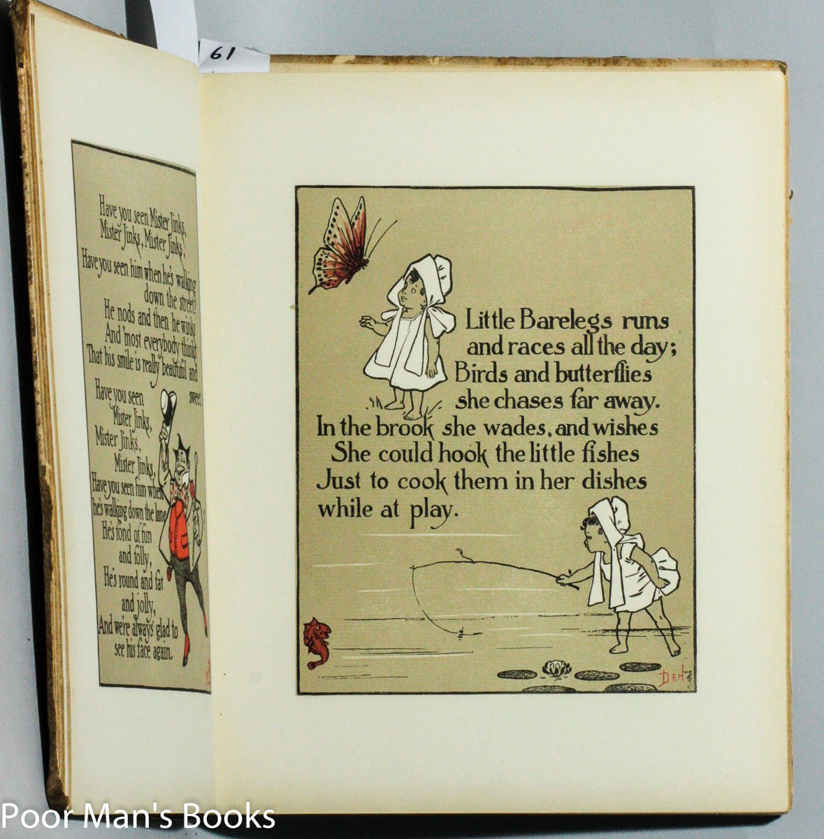 FATHER GOOSE; HIS BOOK 1899 Baum, L. Frank; W. W. Denslow Color ...