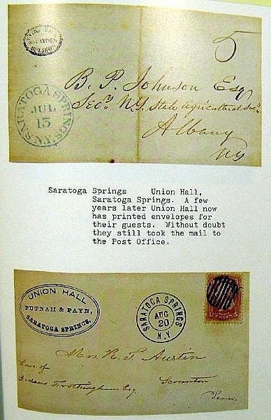 AMERICAN POSTAL MARKINGS; FROM COLONIAL TIMES TO THE 18