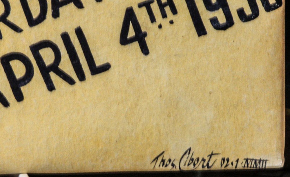 COLLECTIBLE THOMAS CIBORT CLASSIC RACING CAR PAINTING ORIGINAL OIL ON ...