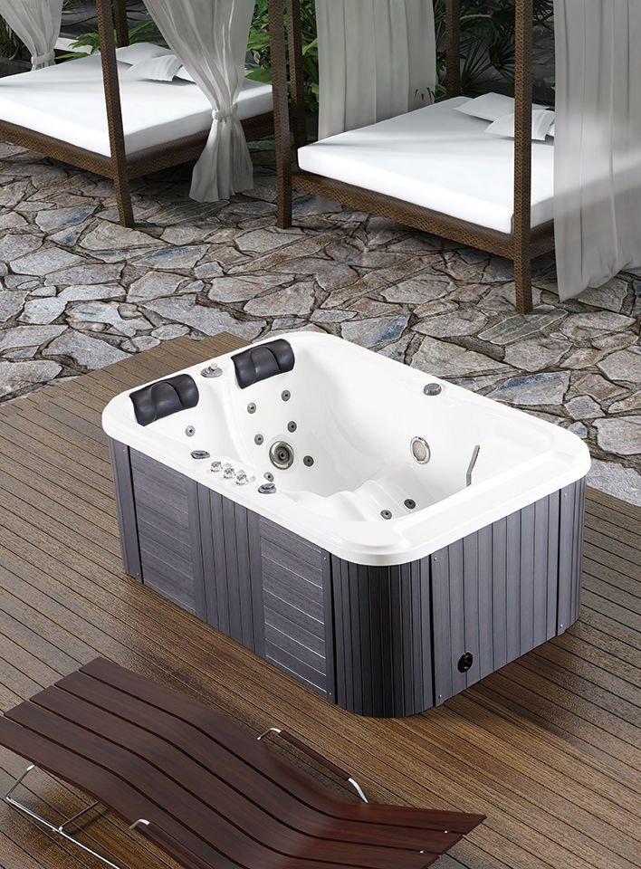 2 Person Hydrotherapy Bathtub Hot Bath Tub Whirlpool Jacuzzi type SPA - 085B