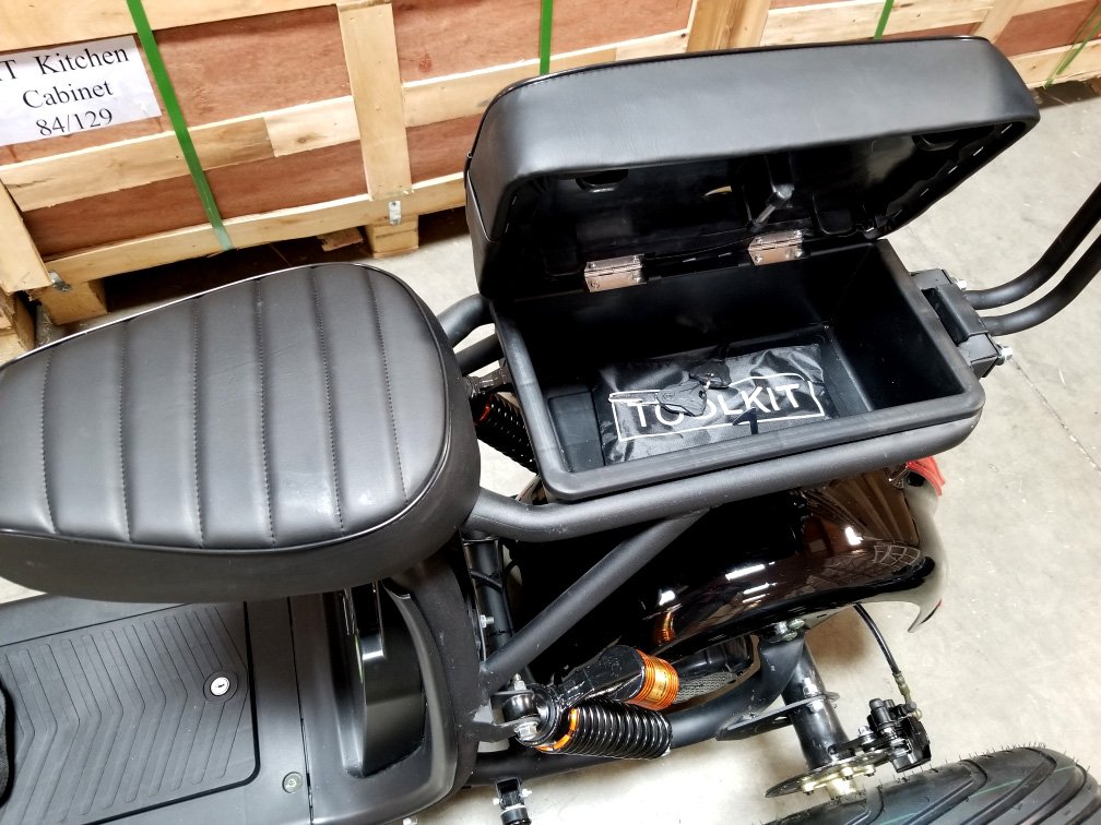 Electric 3 Wheel Trike Scooter Golf Cart Harley Chopper Motorcycle