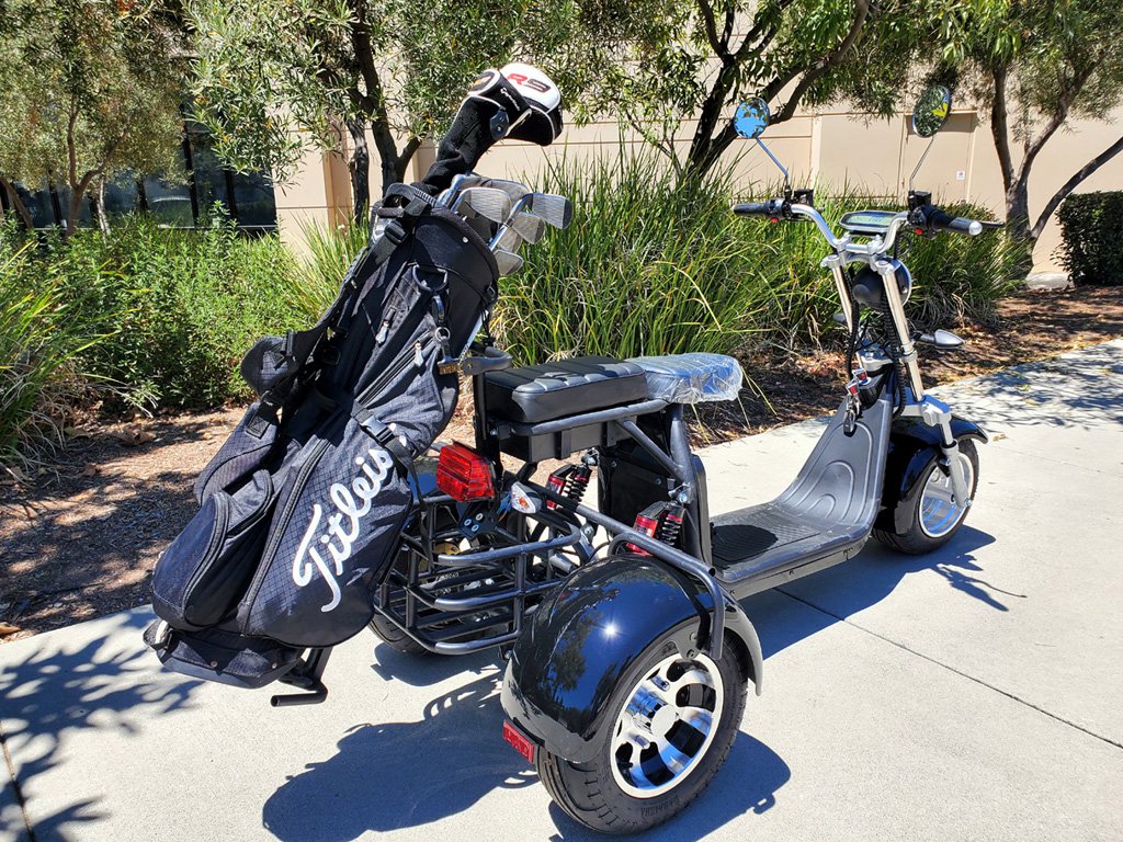 Electric 3 Wheel Trike Scooter Golf Cart Harley Chopper Motorcycle