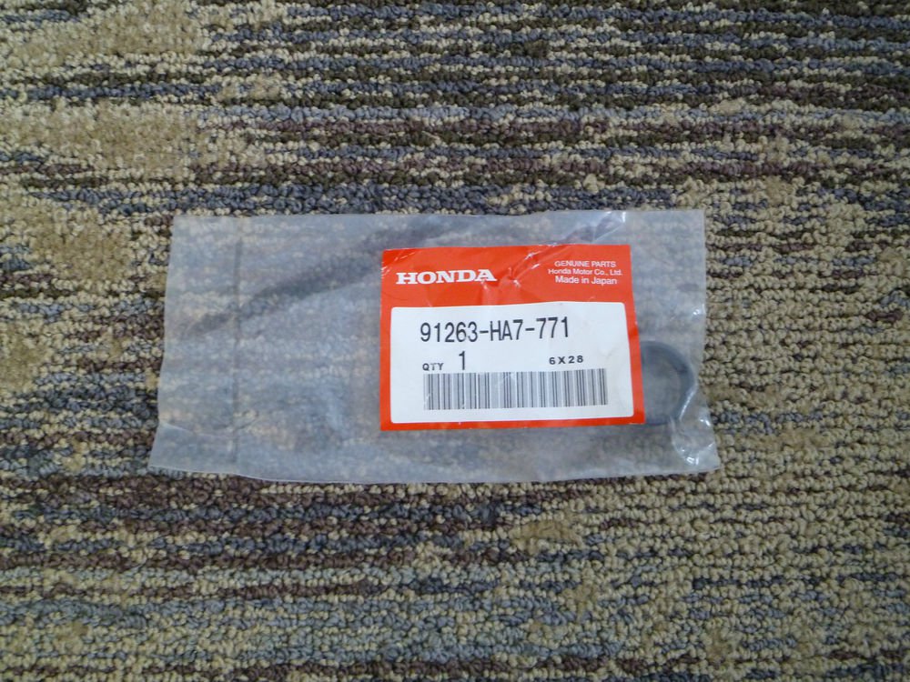 Genuine Honda Part Dust Seal 19X22.5X10.5 2431872 TRX ARAI 91263-HA7-771