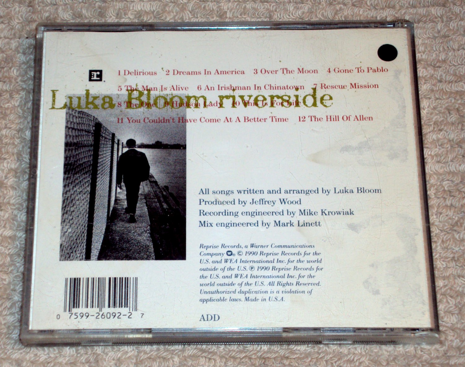Luka Bloom - Riverside CD 12trks