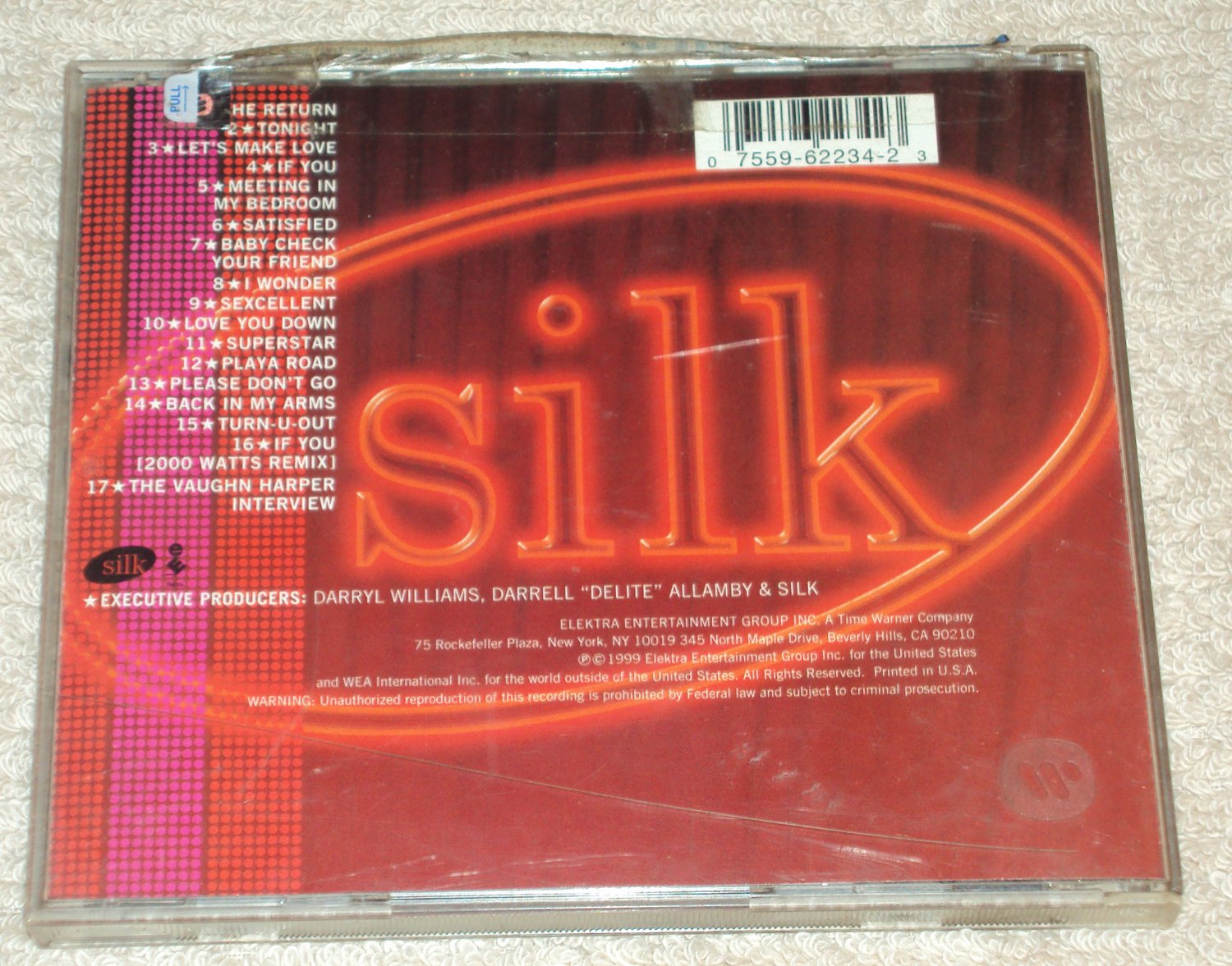 Silk - Tonight CD 17trks