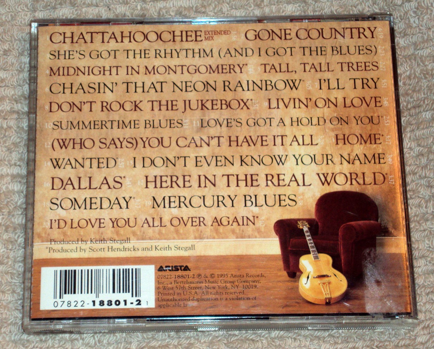 Alan Jackson – The Greatest Hits Collection (CD, 20 Tracks)