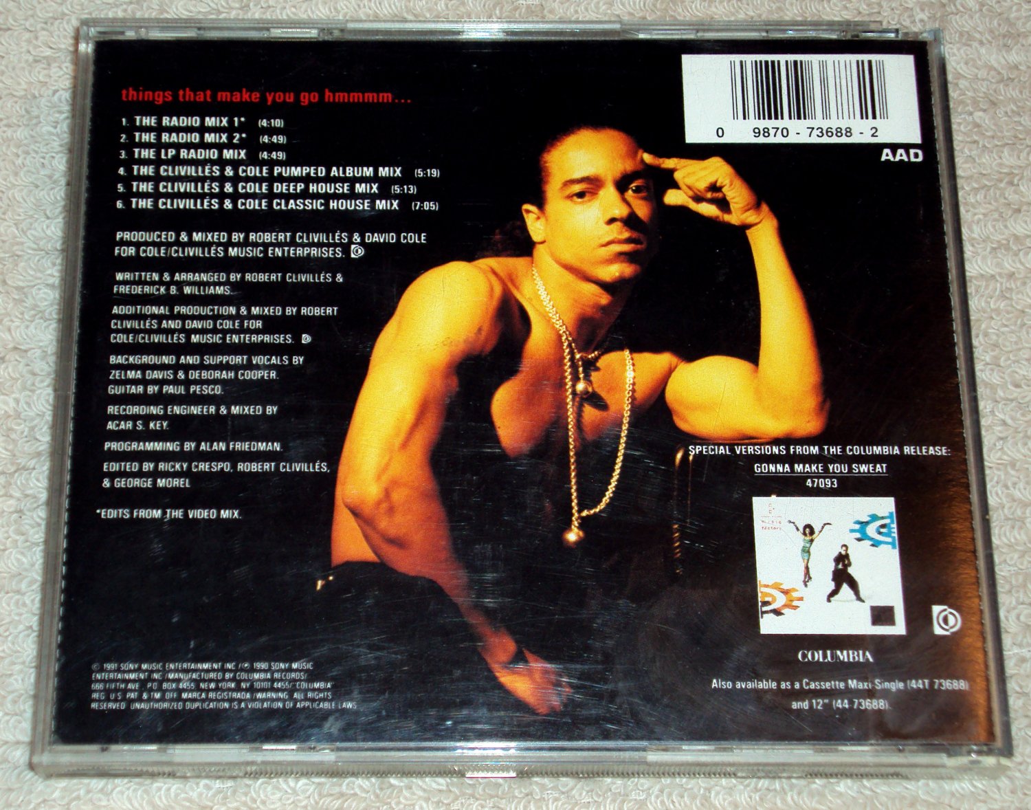 C+C Music Factory – Things That Make You Go Hmmmm… (6 Versions CD Single)