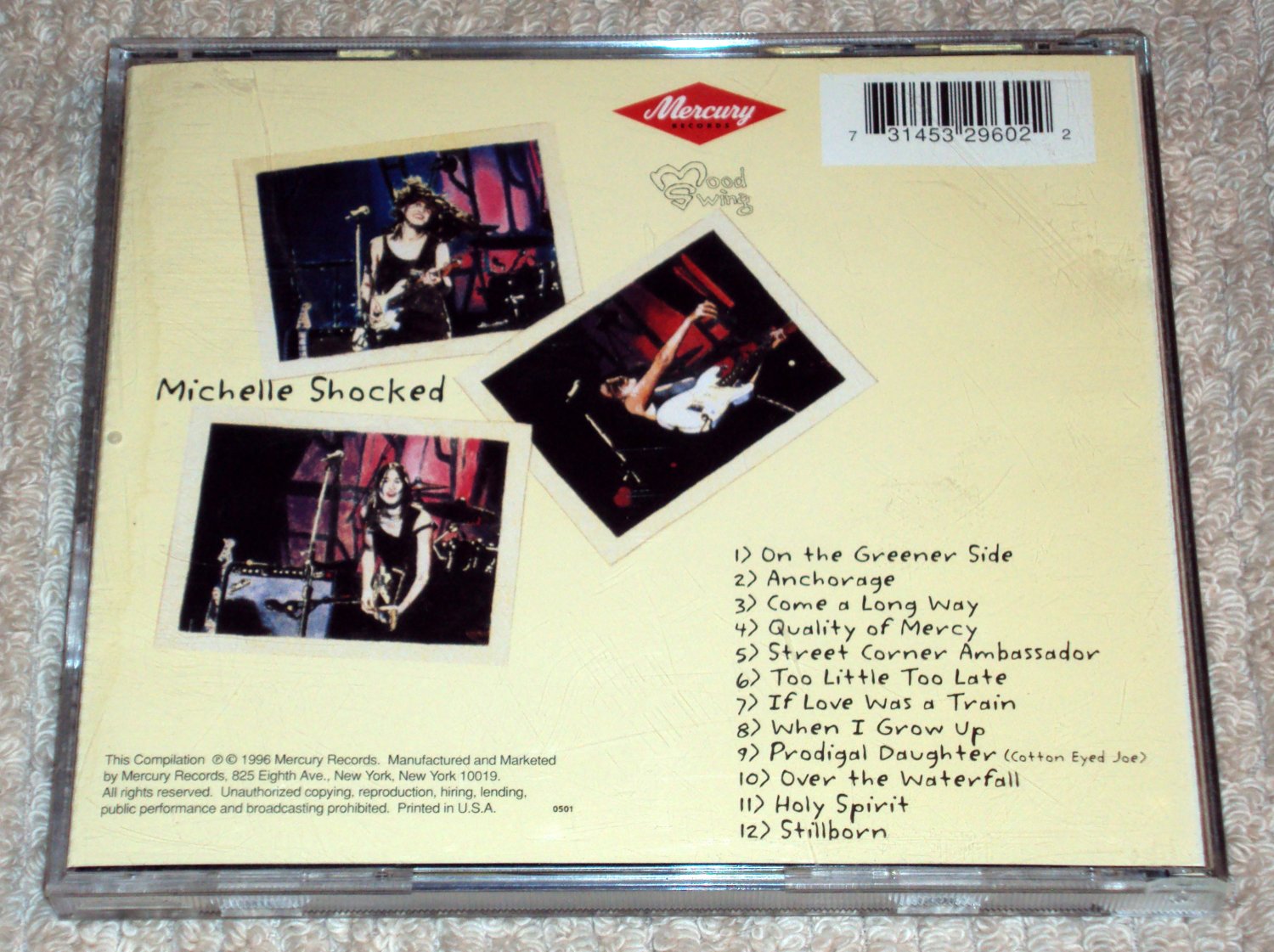 Michelle Shocked – Mercury Poise: 1988-1995 (CD, 12 Tracks)