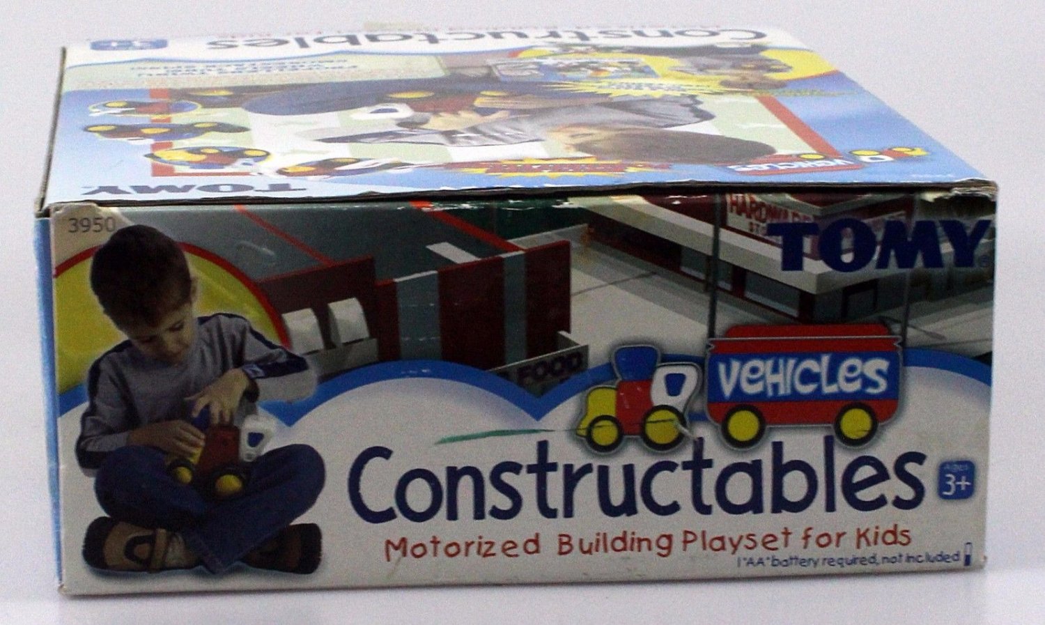 2003 Tomy Constructables Vehicles Motorized Building Play set
