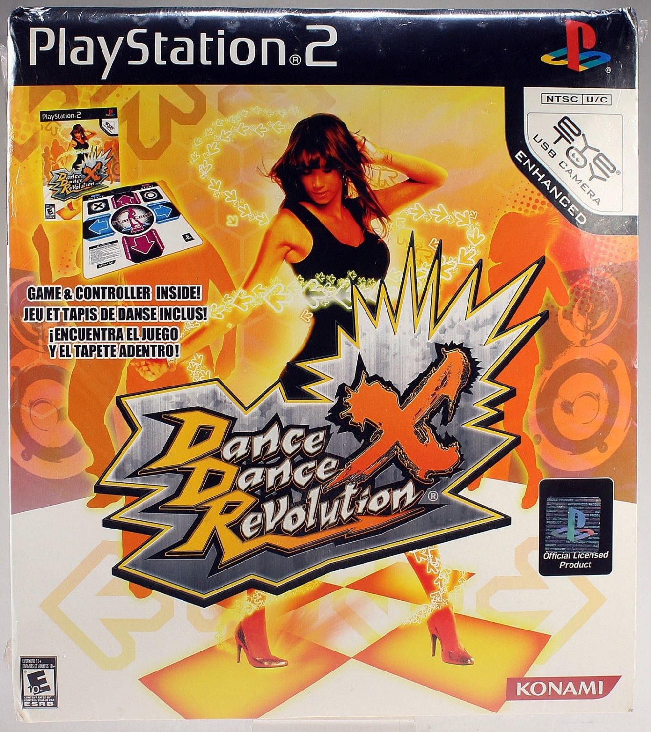 Playstation 2 Konami Dance Dance Revolution X Bundle BRAND NEW SEALED