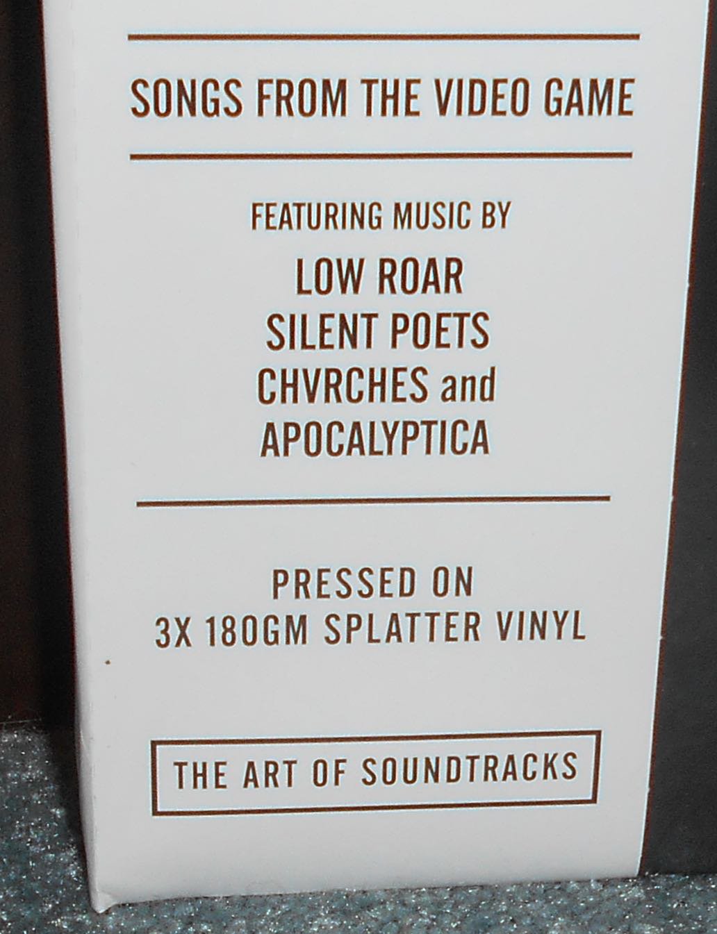 Death Stranding Soundtrack 3 Lp Splatter Vinyl Low Roar Chvrches