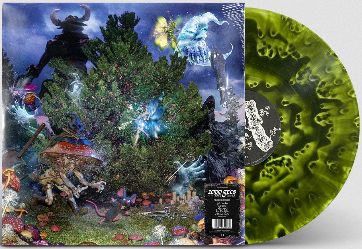 100 Gecs 1000 Gec And The Tree Of Clues GHOSTLY GREEN Vinyl LP Fall Out ...