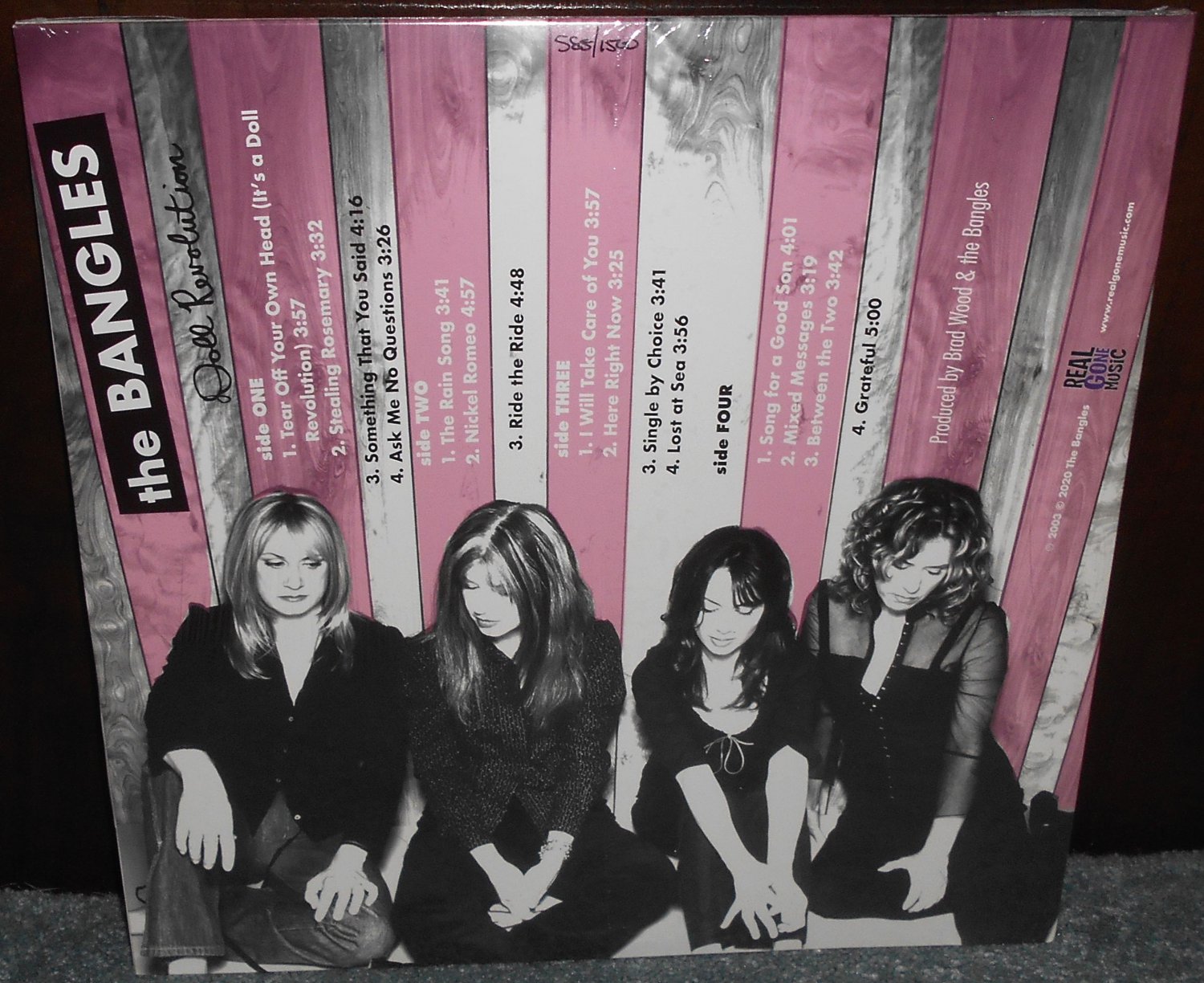 The Bangles Doll Revolution 2-LP Pink Swirl Vinyl Record Store Day RSD ...